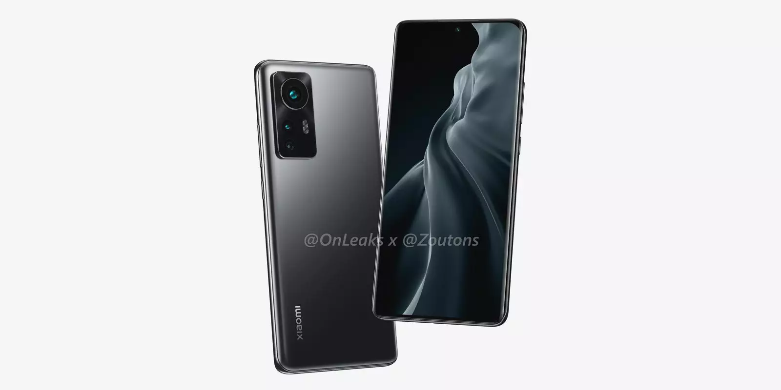 Xiaomi 12 render edir