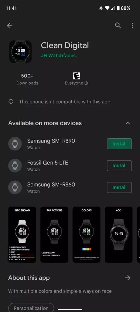 Galaxy Watch 4 دىكى سائەت يۈزىنى قانداق تېپىش ۋە ئىشلىتىش 1764_7