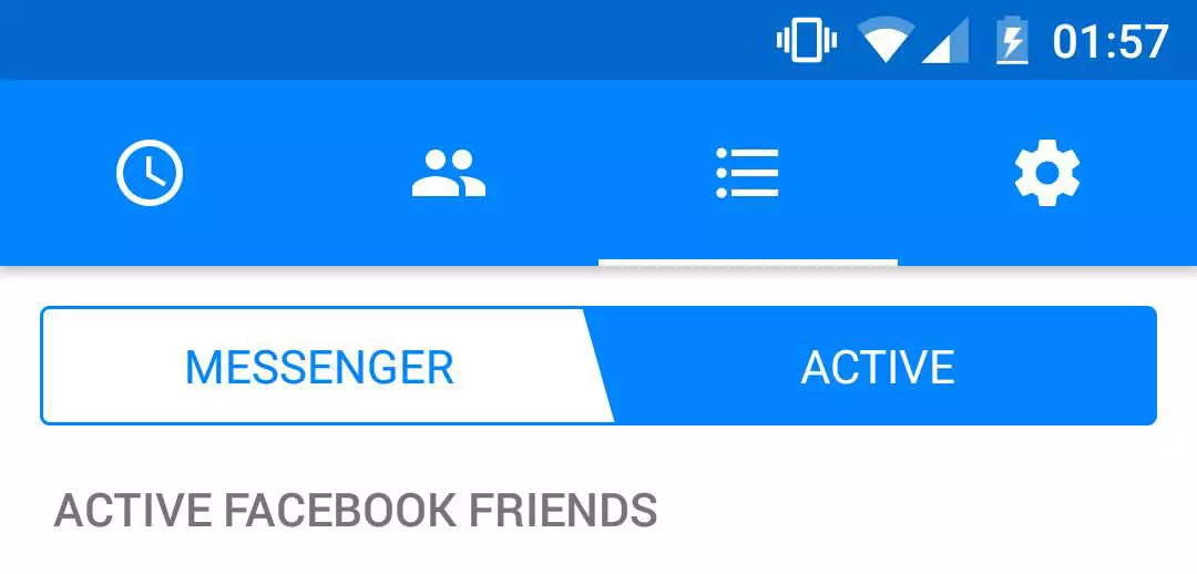 L-aħħar test A/B ta’ Facebook ta’ app Messenger ispirata minn Materjal għandu aktar blu 17752_1