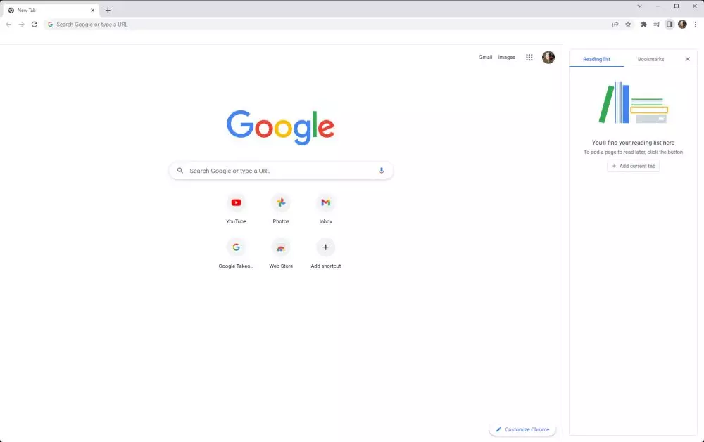 Список читання Google Chrome