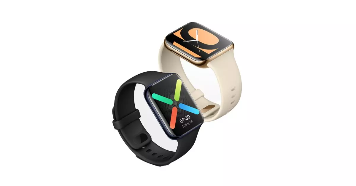 Nouvo Variant Oppo Watch ta ka premye smartwatch Wear OS ak ECG sou tablo a