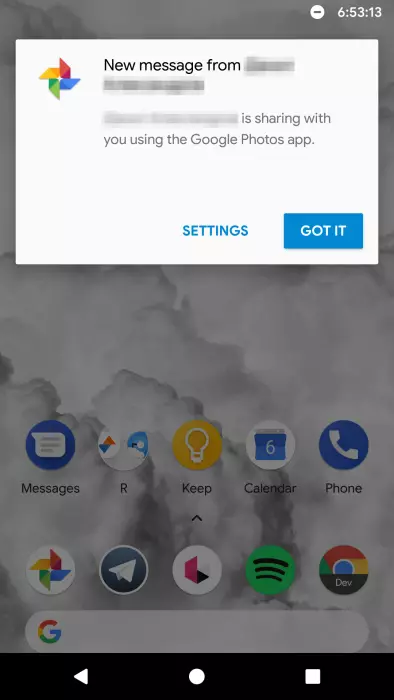 Google Foto menguji notifikasi berbagi yang memungkinkan pengguna melihat pratinjau tanpa aplikasi terpasang 18458_2