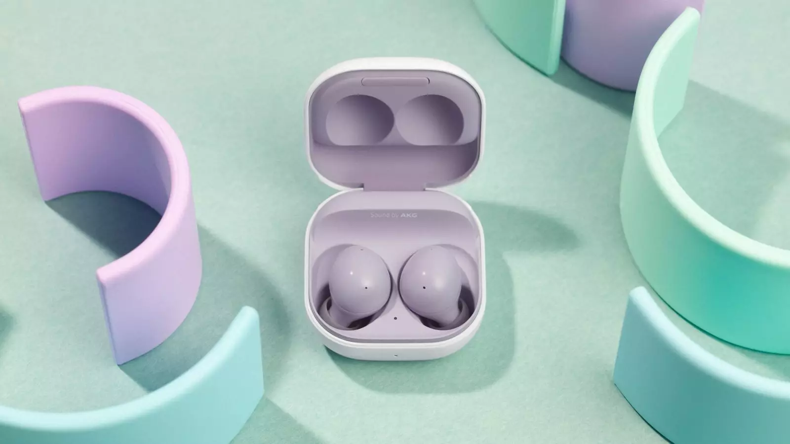 Samsung Galaxy Buds 2 in lavanda