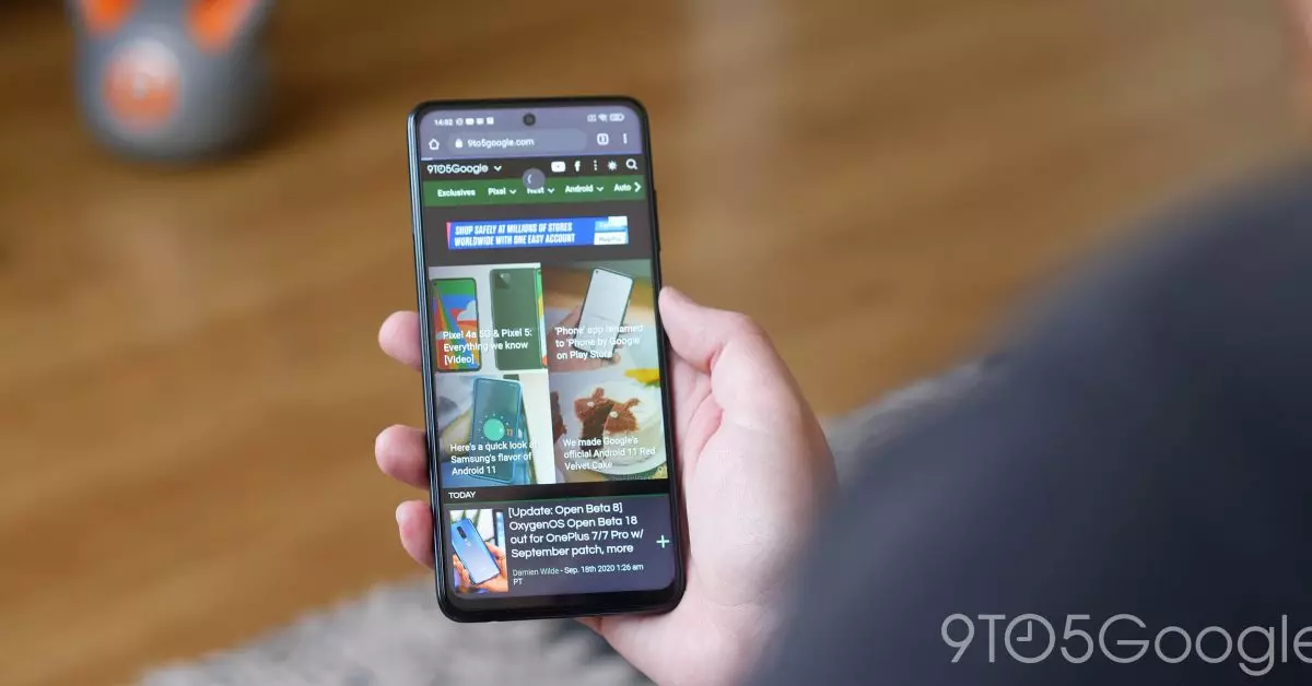 Chrome pre Android vám umožní odstrániť kanál Objaviť