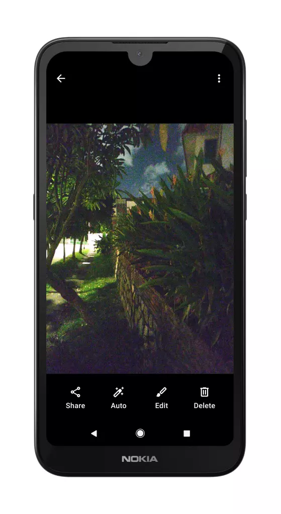 Nokia 1.3 koos Google'i kaameraga Go Night Mode