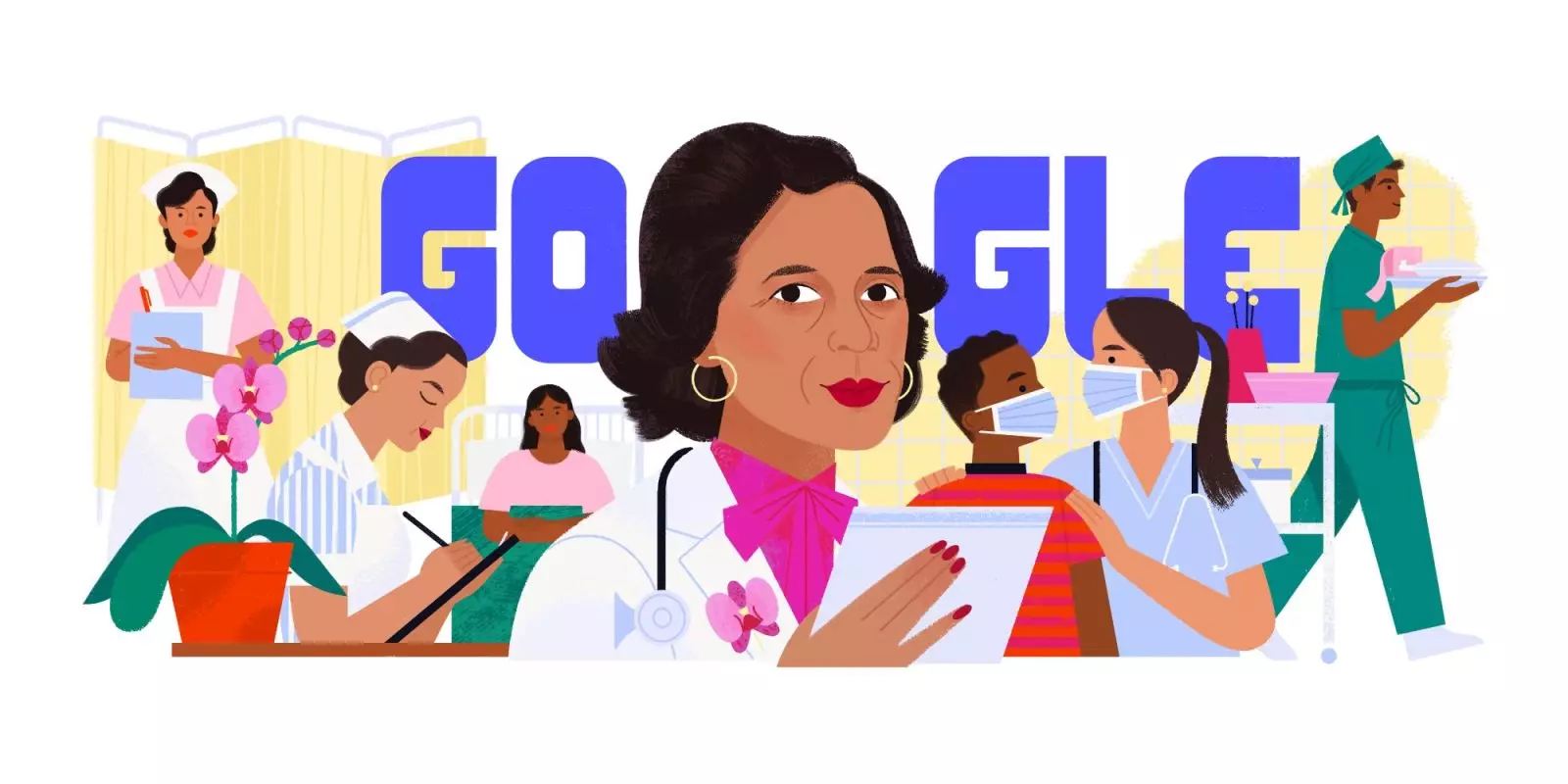 Pinararangalan ng Google Doodle si Dr. Ildaura Murillo-Rohde 18779_1