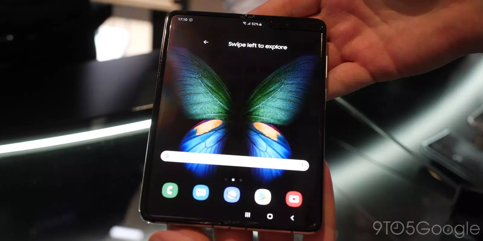 Praktisks Samsung Galaxy Fold