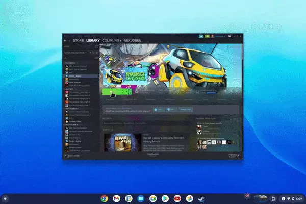 Chrome OS အတွက် Steam- ဒေသတွင်းဂိမ်းများနှင့် လက်ဆွဲခြင်း [ဗီဒီယို] 1939_11