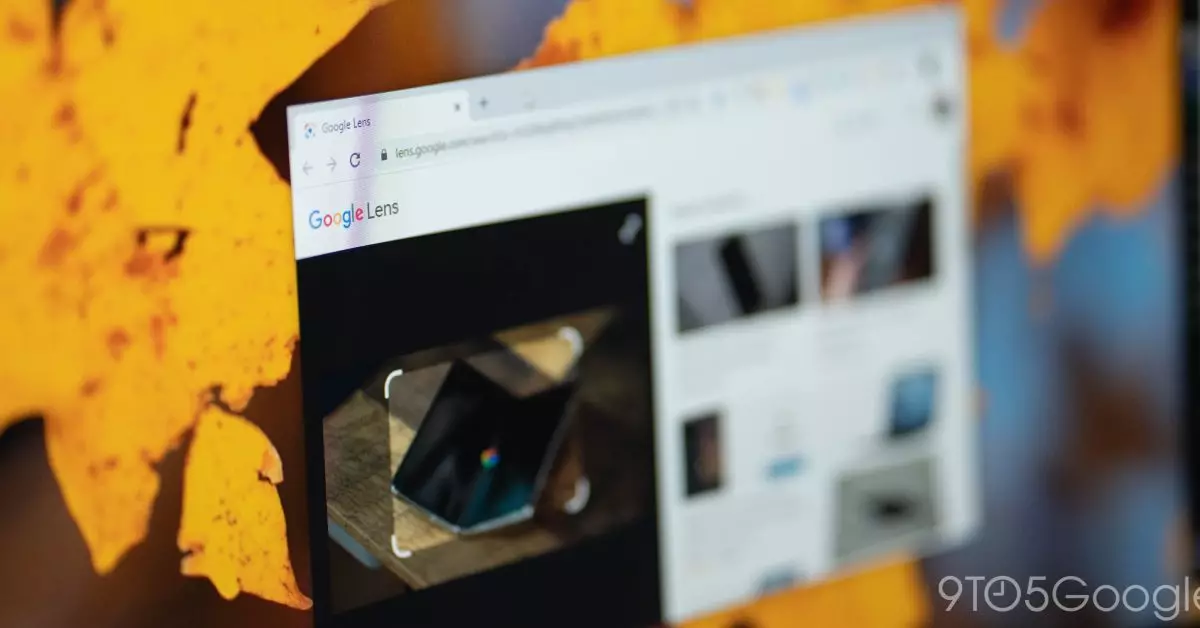 Google Lens ao amin'ny desktop Chrome dia afaka manokatra Sary Fikarohana