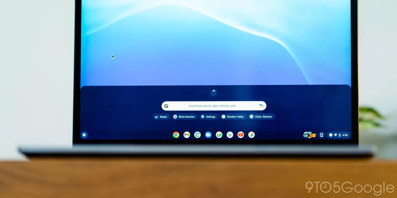 Serĉo/kesto de Chrome OS