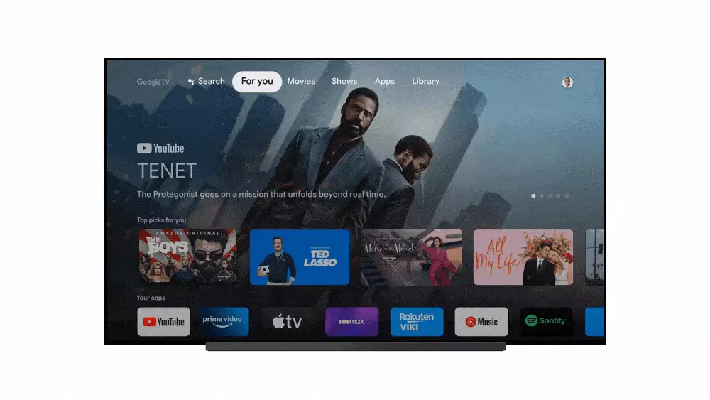 Nantsi indlela entsha Android TV ifowuni ekude iya kusebenza