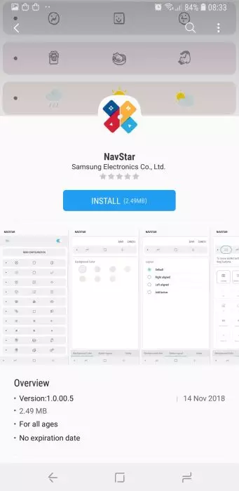 Samsung Zoo Xauv ntxiv rootless nav bar customization 19669_3