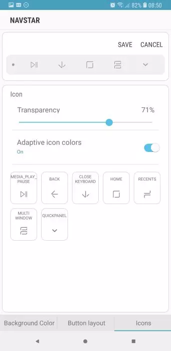 Samsung Zoo Xauv ntxiv rootless nav bar customization 19669_7