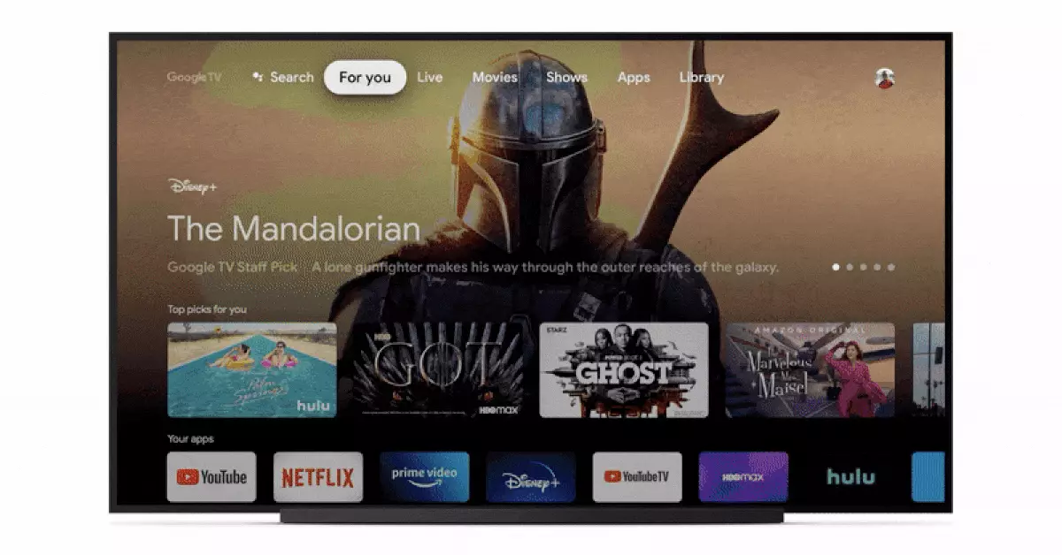 Android TV Google TVrekin ordezkatuko da