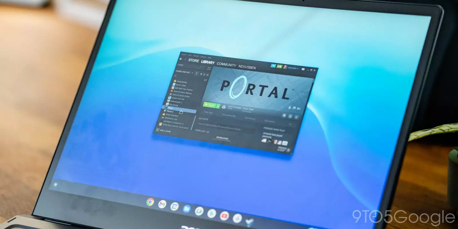 A Steam beállítása Chrome OS-en