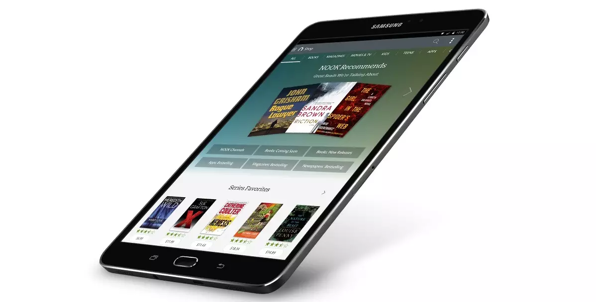 Barnes & Noble, Samsung lansira 8-inčni Galaxy Tab S2 NOOK 20022_1