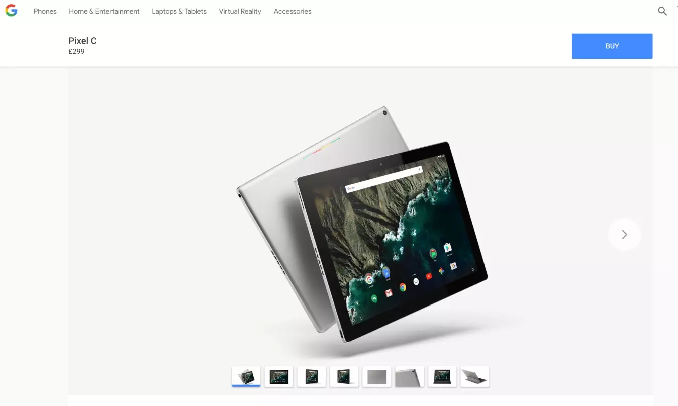 Ang Google's Pixel C nga tableta nakakuha usa ka dako nga pagkunhod sa presyo sa UK, sa gihapon $599 sa US 20133_2