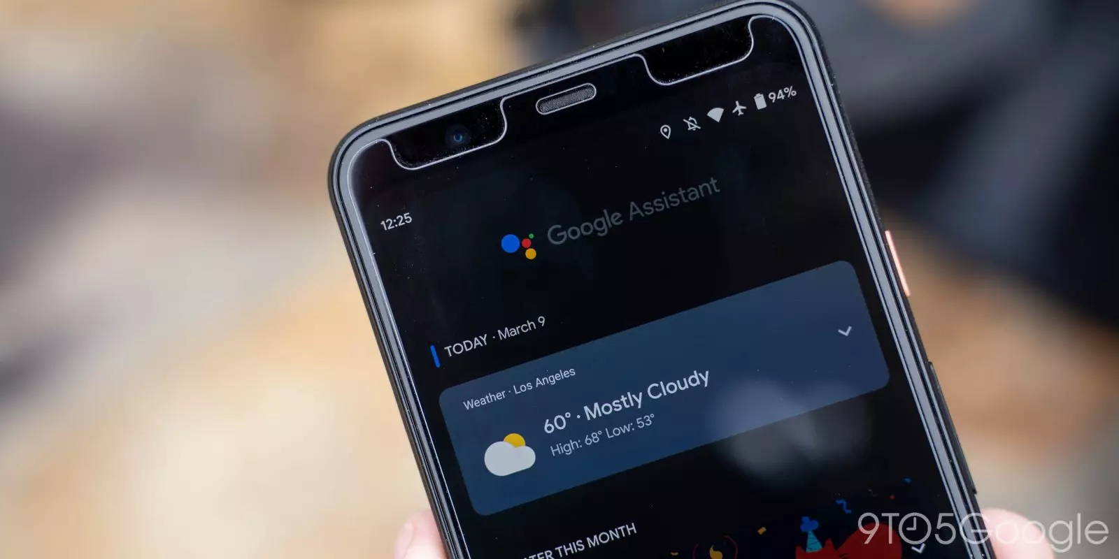 Google Assistant Snapshot карталарын 