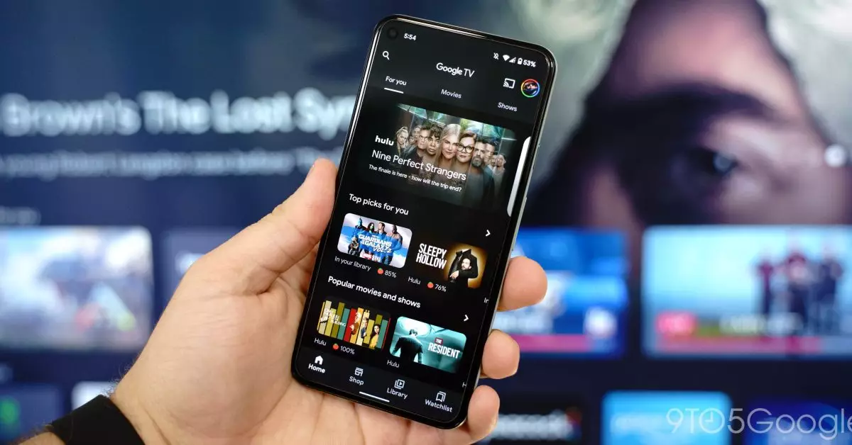 L'aplicació Google TV afegeix suport de càsting per a altres aplicacions