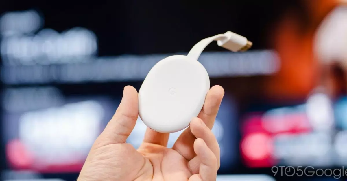 Google heq ruajtësin e gjerësisë së brezit të modalitetit Chromecast Ambient