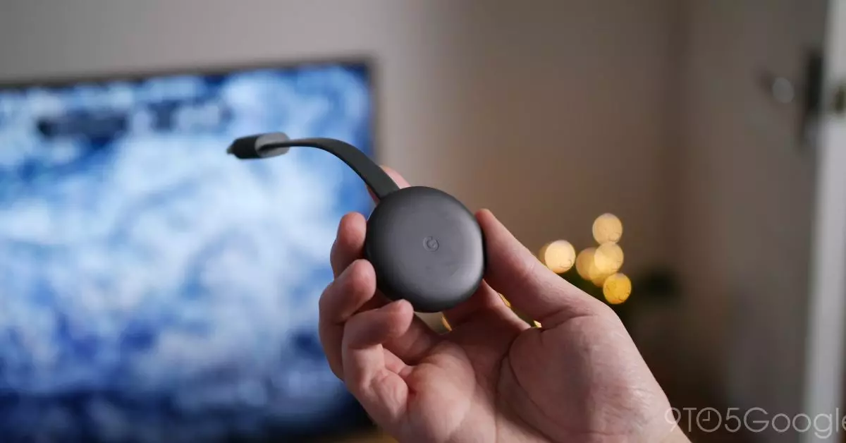 די קוואַליטעט פון Chromecast אַמביאַנט מאָדע איז רידוסט צו שפּאָרן דאַטן