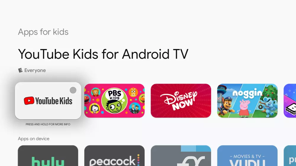 Google TV 'Kids Profiler' rullt elo un d'US Benotzer aus 2086_7