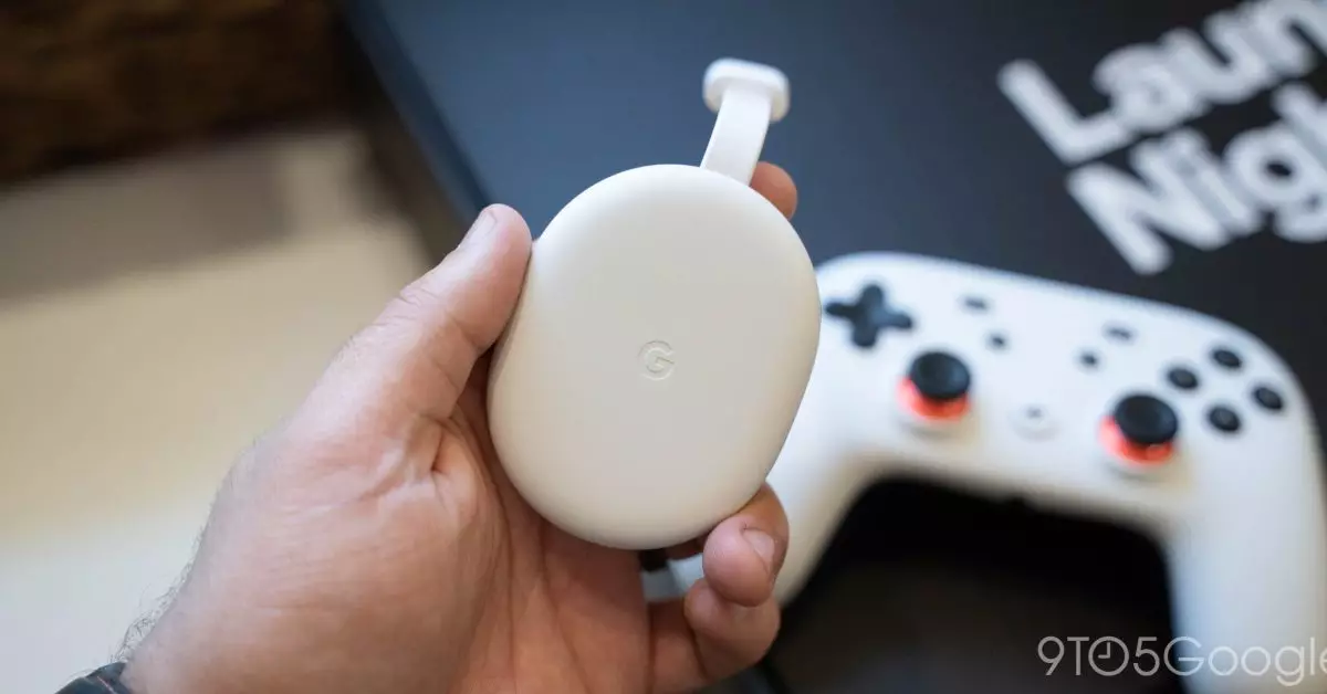 Chromecast с Google TV не поддържа Stadia при стартиране