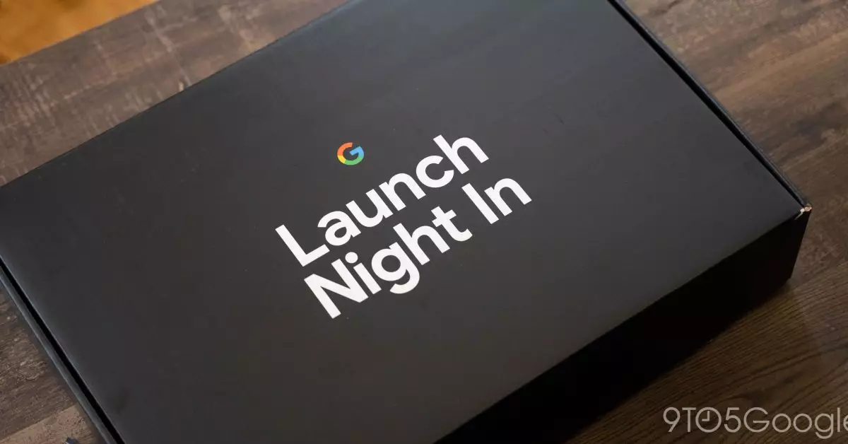 Распакоўванне камплекта Google Launch Night In [Відэа]