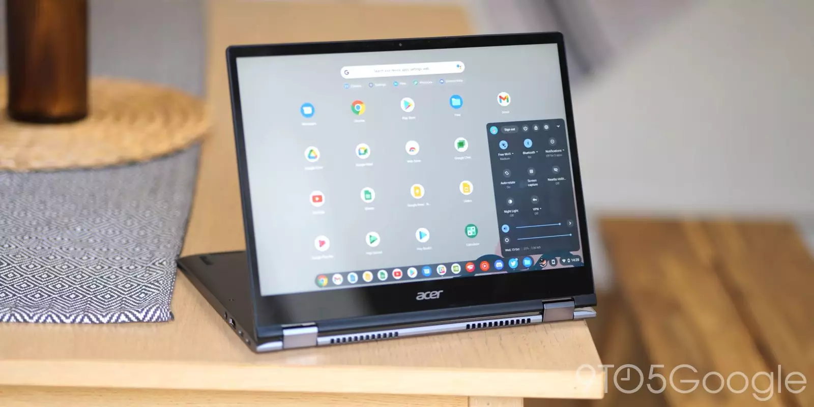 „Acer Chromebook Spin 713“, kuriame veikia „Chrome“ OS