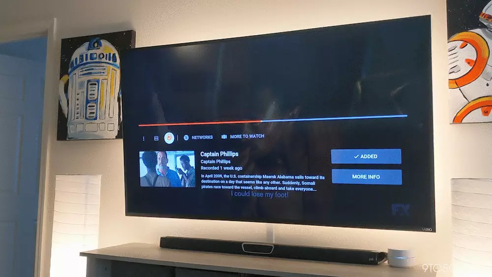 YouTube TV opgedateer ui