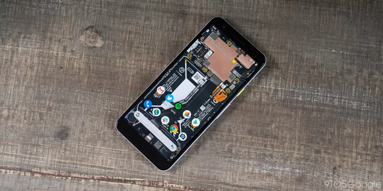 pixel 3a caurspīdīga fona tapete