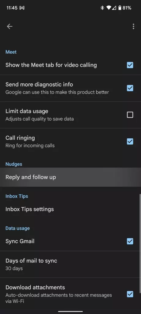 Disabling Nudges hauv Google apps - Koj yuav tsum paub dab tsi 2246_7