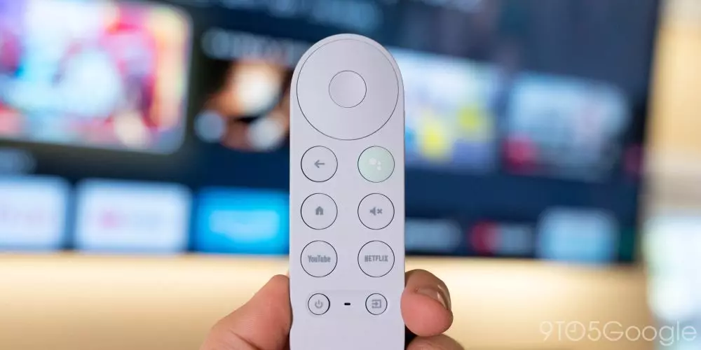 chromecast na google tv remote