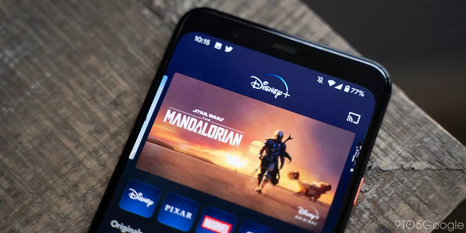 disney plus chromecast Android-app