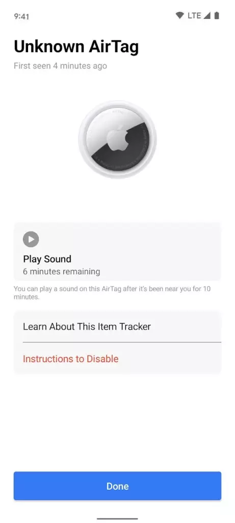 AirTag Tracker Registrer Android