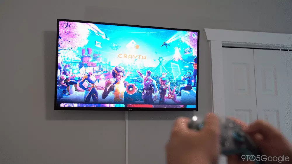 Controlador de televisió Android google stadia