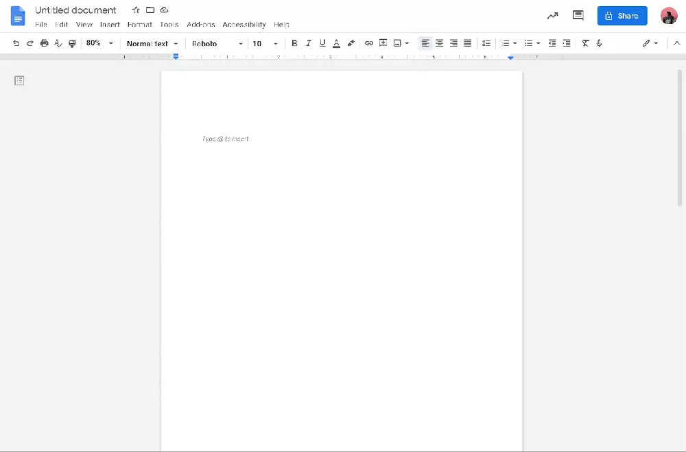 Template ng Google Docs Gmail