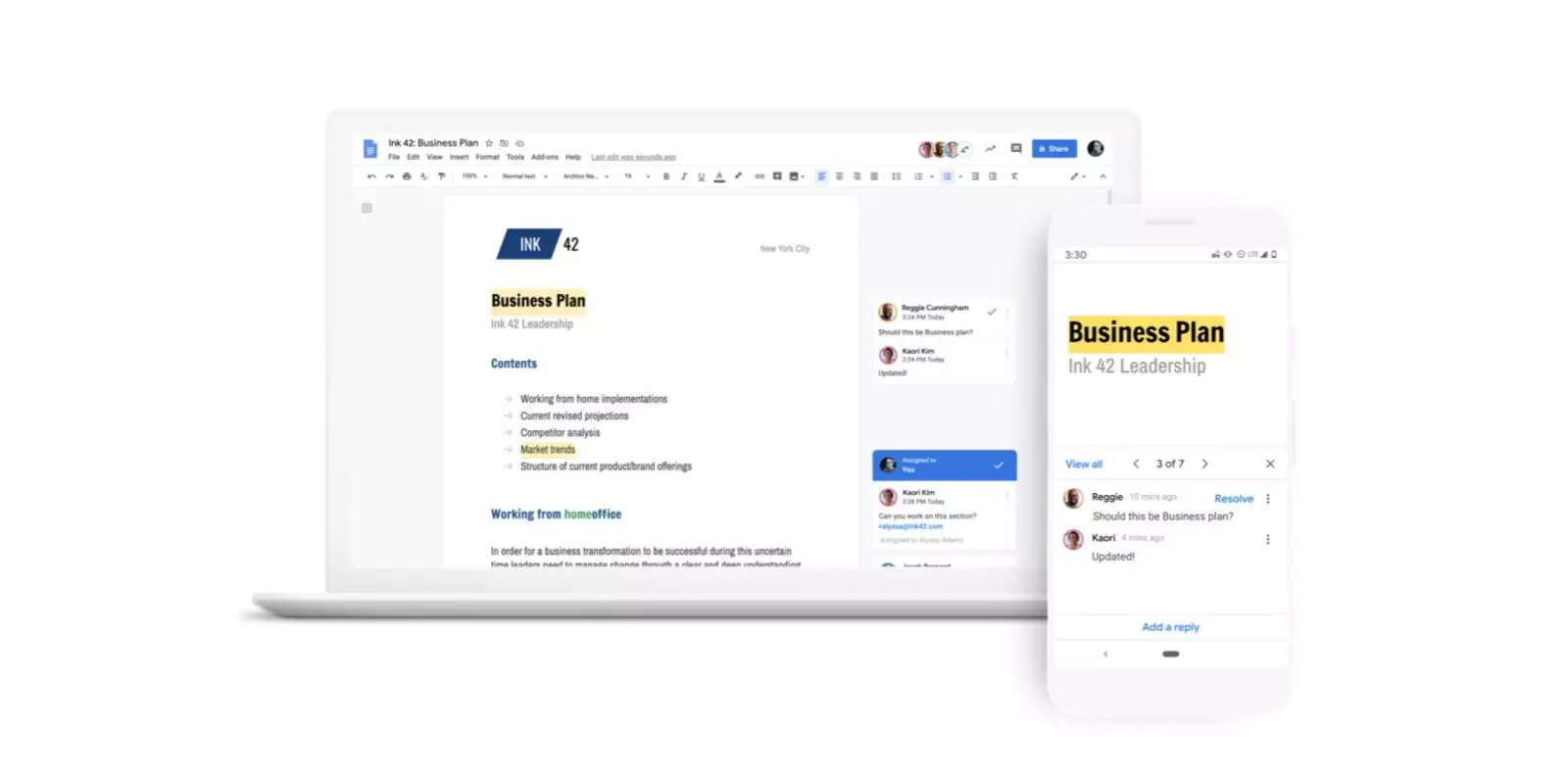 Google Docs ýakyn wagtda emoji reaksiýalaryny goýmaga mümkinçilik berer 2320_1