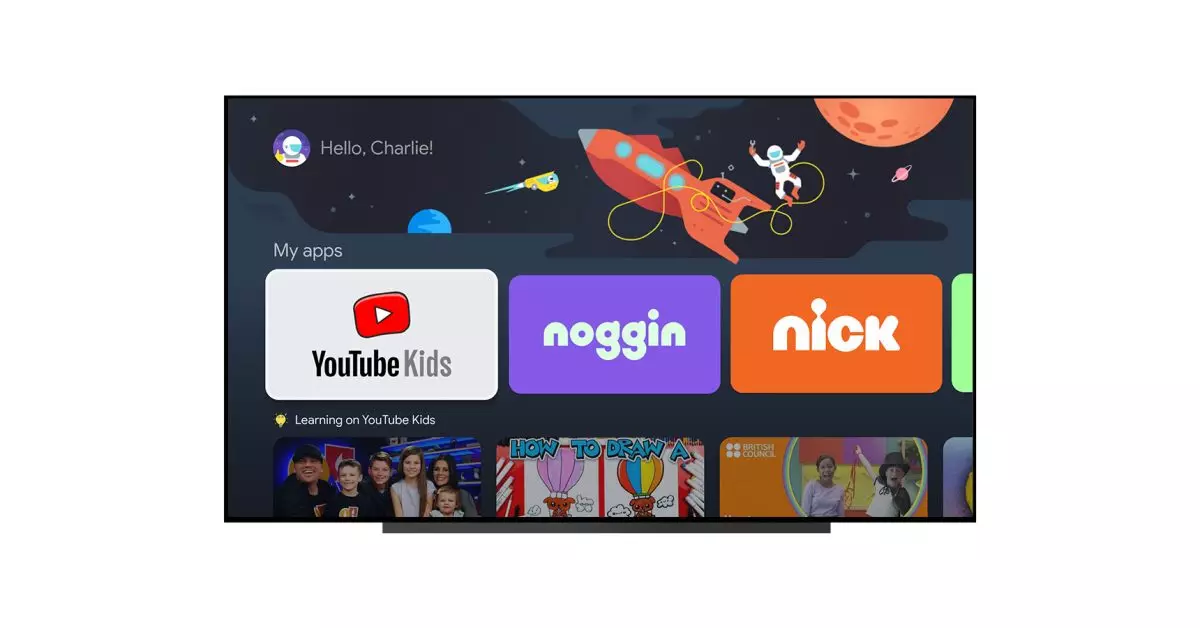 Profil bocah-bocah Google TV ditambahake menyang Chromecast karo Google TV