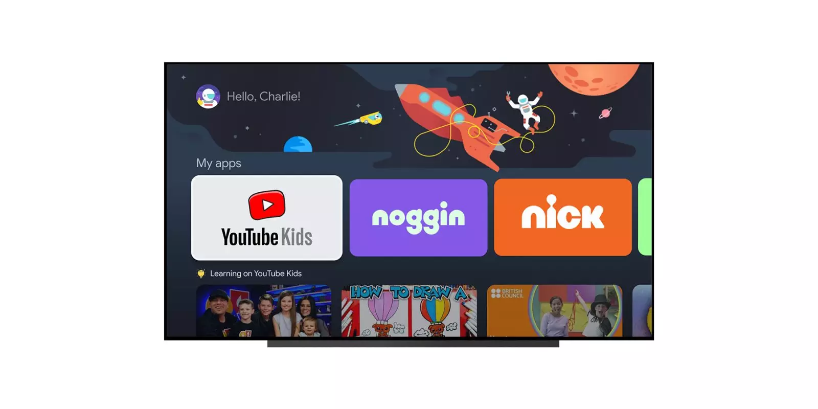 google tv çocuk profili