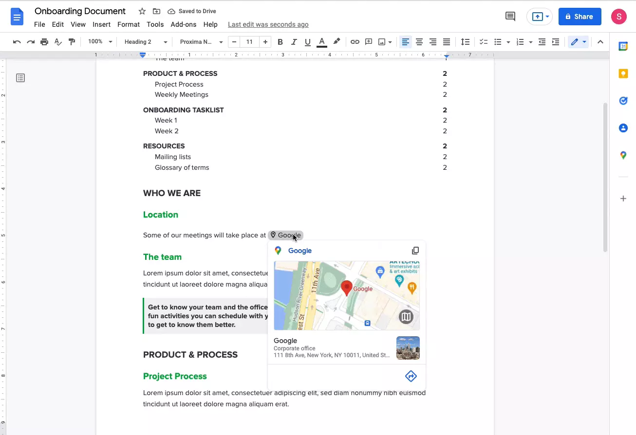 Google Docs obté resums d'IA, plantilles de correu electrònic i molt més 2322_3