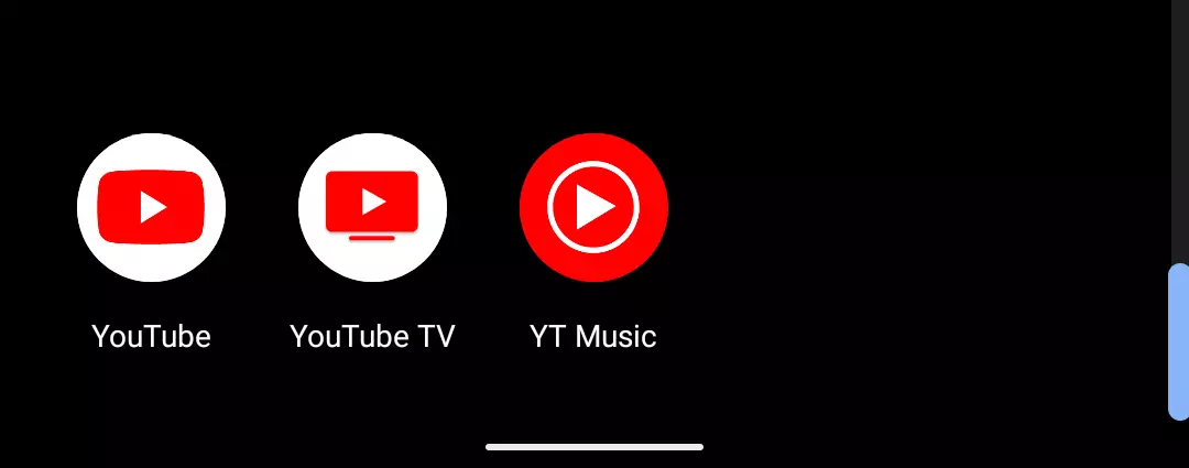 YouTube TV yava YT TV pa Android, Google TV icon tweak 23314_2