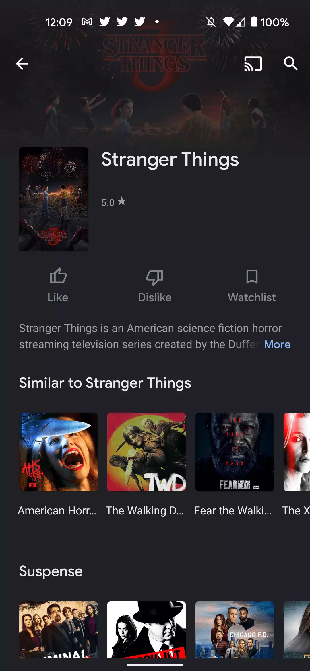 Ang Google TV app nawad-an sa suporta alang sa Netflix sa direktoryo sa relo 2337_4