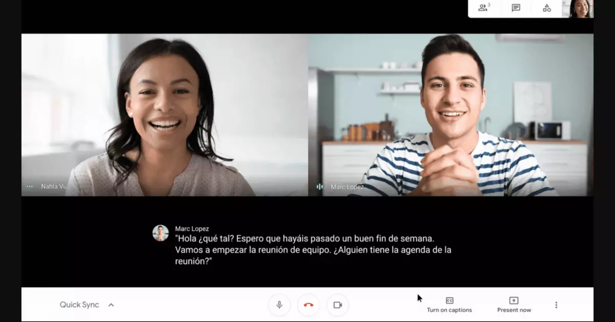 Google Meet saņem subtitrus tiešraidē franču, spāņu un citās valodās