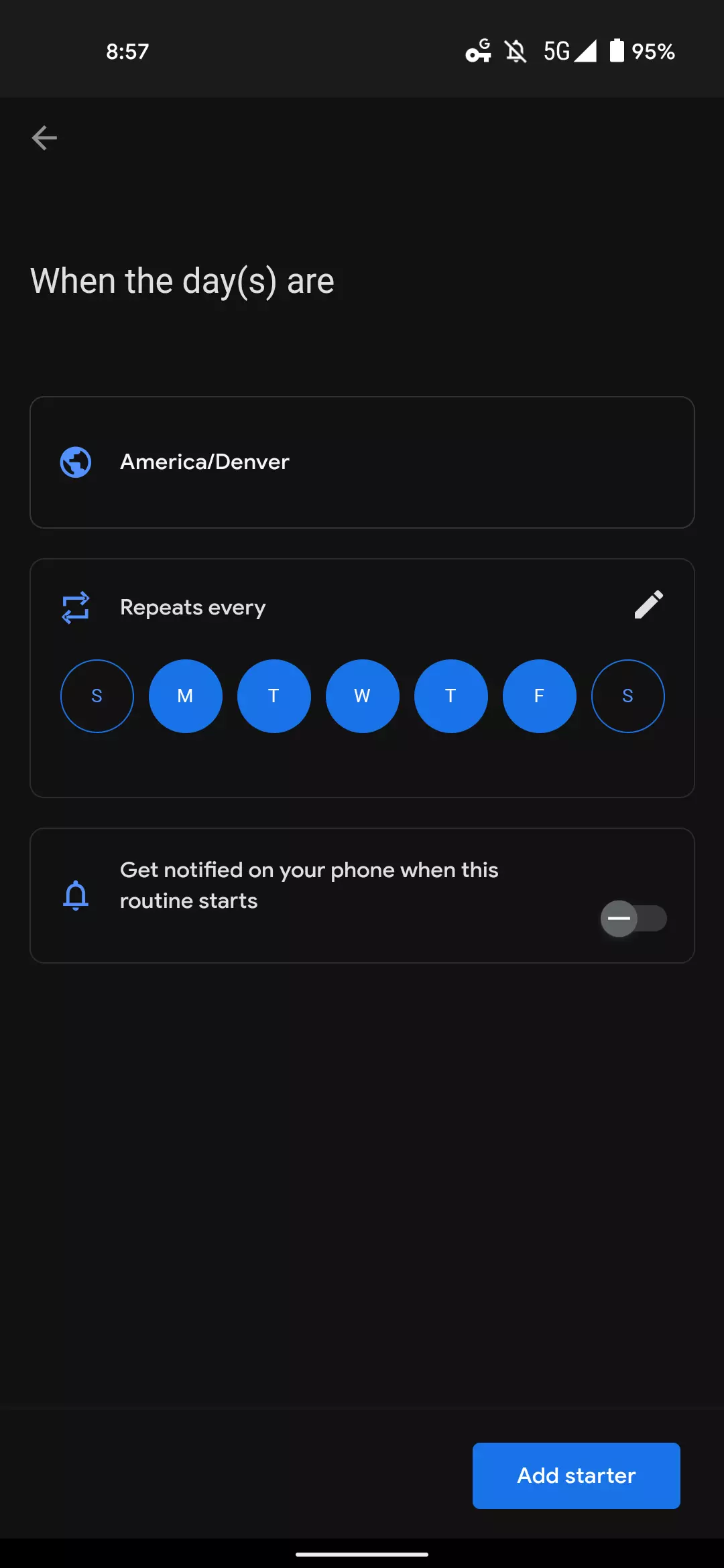 Google Assistant Daylong Routines