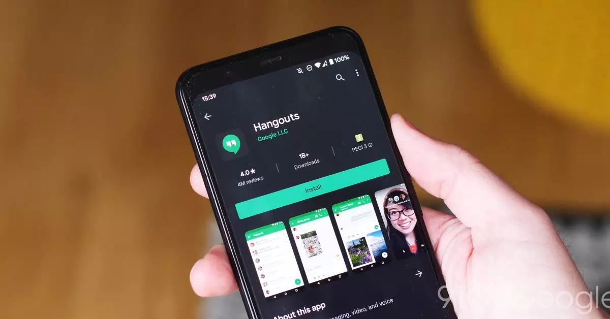 Hangouts แบบคลาสสิกโดยใช้ Google Meet สำหรับวิดีโอคอลแบบกลุ่ม