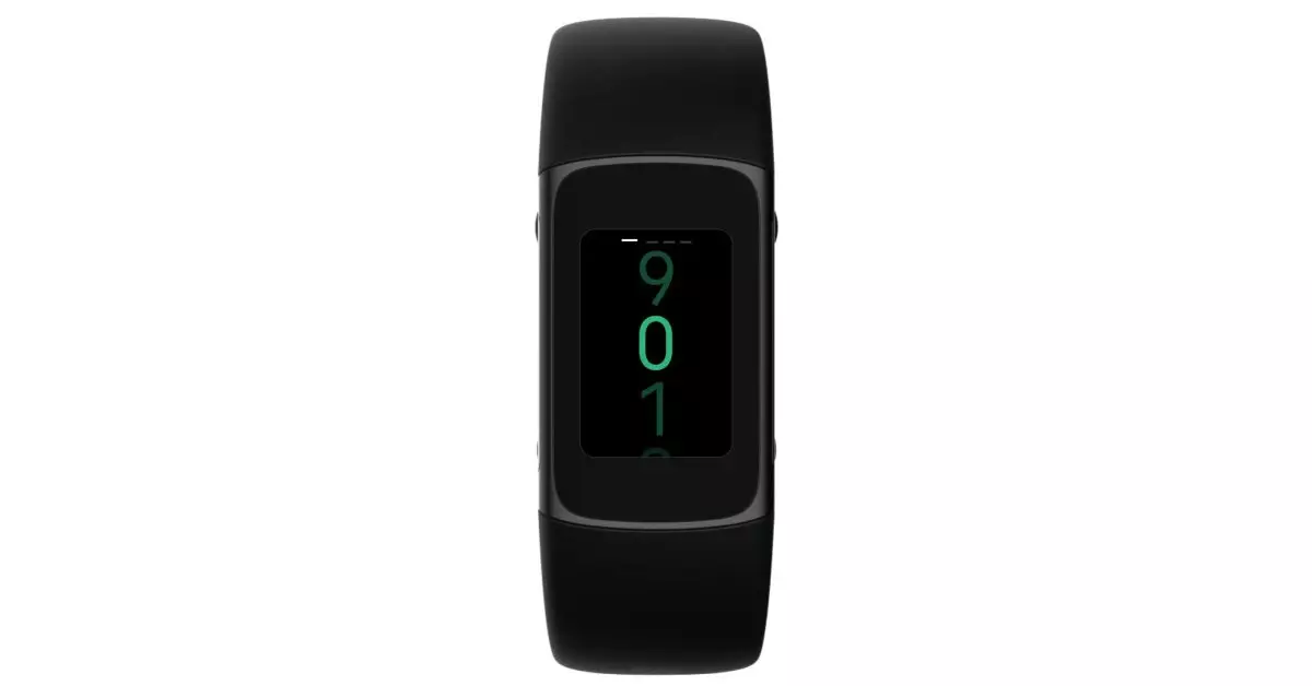 Hier ist der Fitbit 'Morgan', möglich Charge 5 mit Farbbildschirm