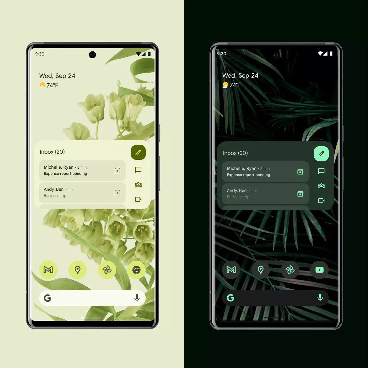 Android 12 Material widgets