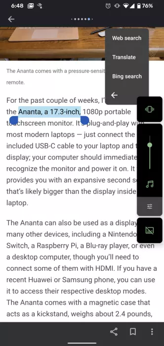 utaftaji wa microsoft bing android