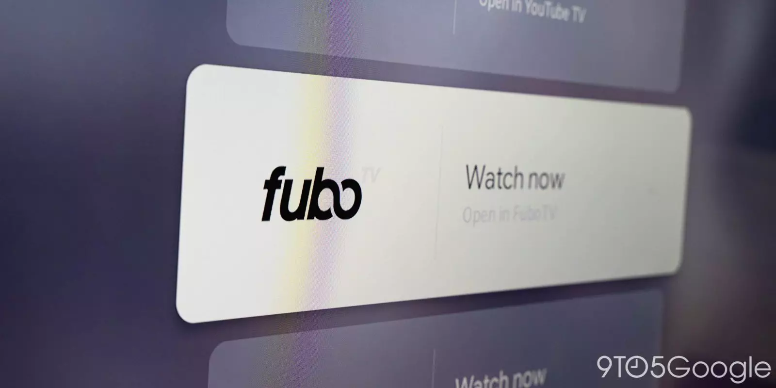 FuboTV وڌيڪ گہرا گوگل ٽي وي انضمام شامل ڪري ٿو 24283_1